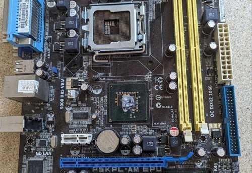 Материнская плата asus p5kpl-am lga775