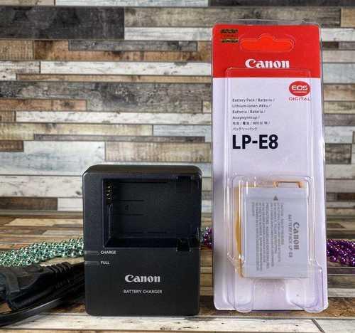 Зарядное устройство Canon LC-Е8C аккумулятор LP-E8