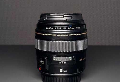 Объектив Canon ef 85mm f1.8 usm