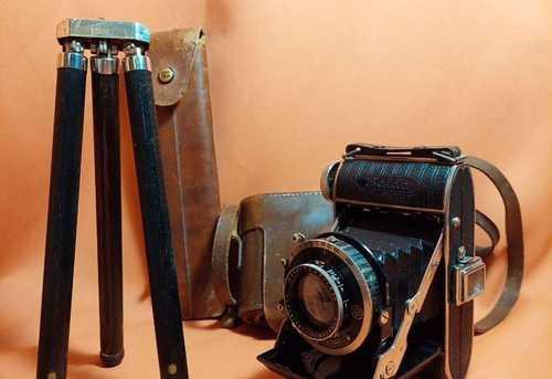 Пленочный фотоаппарат balda baldax довоенный zeiss