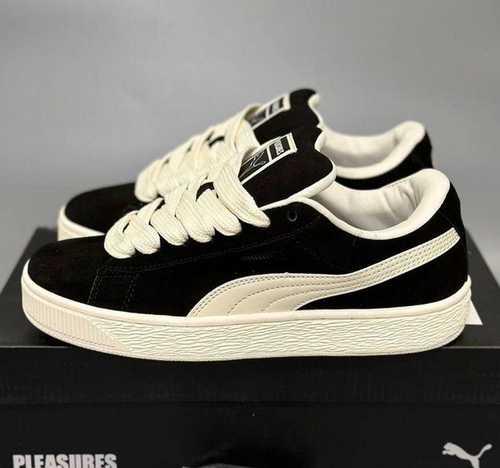 Кроссовки Puma x Pleasures Suede XL black