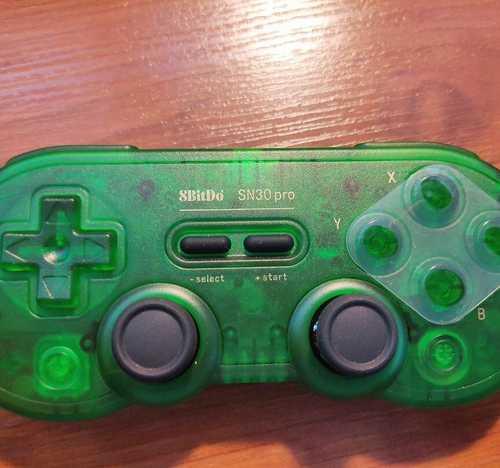 Геймпад 8bitdo SN30 Pro зелёный