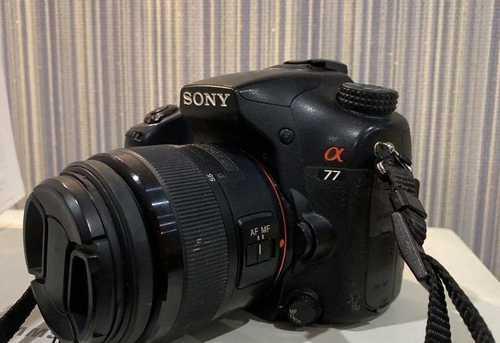 Зеркальный фотоаппарат sony a77