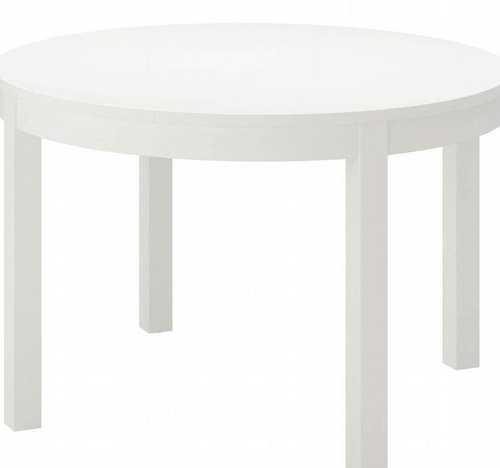 IKEA 30385416 бьюрста Раздвижной стол, белый, 115
