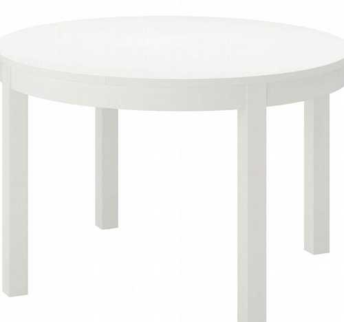 IKEA 30385416 бьюрста Раздвижной стол, белый, 115