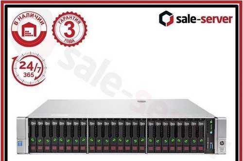 Сервер HP DL380 Gen9 24SFF 2x E5-2697 v3 512GB