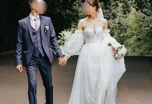 Свадебное платье 38-46 размер