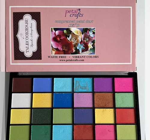 Сухие пищевые красители Petal crafts США