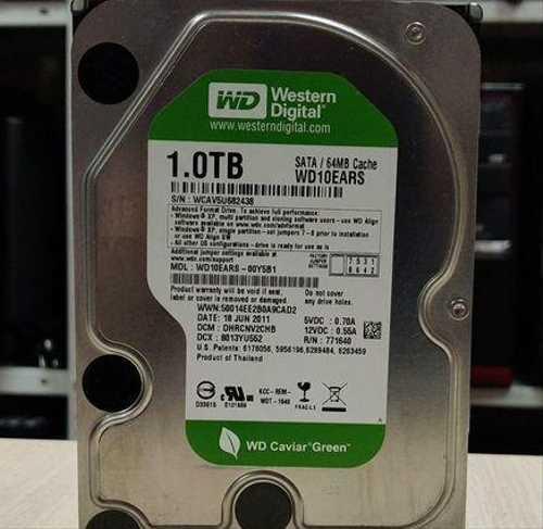 HDD Жесткий диск 1000 Gb/WD/3,5"