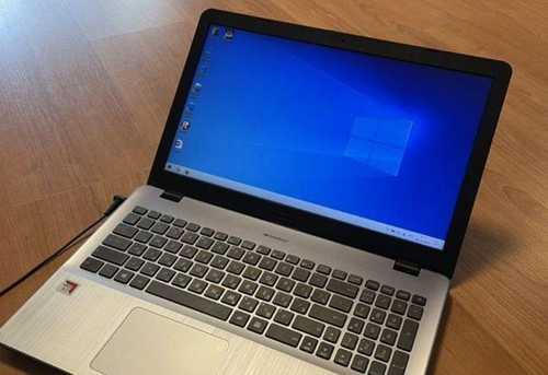 Ноутбук 15.6" ASUS VivoBook X542B, 128 ГБ, A9-9420, RAM 4 ГБ, Radeon R5 Graphics