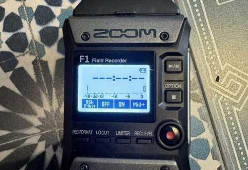 Рекордер петличка zoom f1-ls как новый