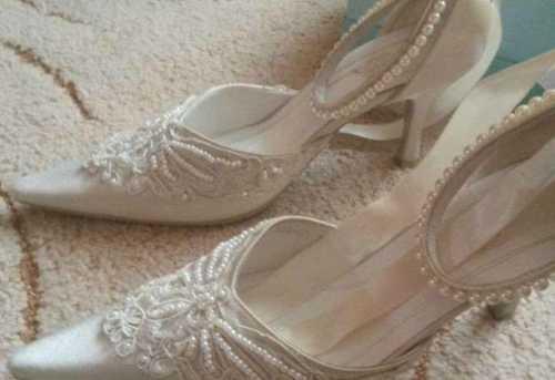 Туфли свадебные 37 размер
