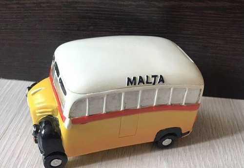 Копилка автобус Мальта