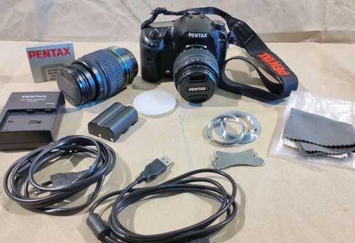 Зеркальный фотоаппарат pentax K20D Kit