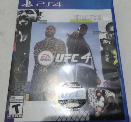 Игровые диски. Sony Playstation 4 UFC