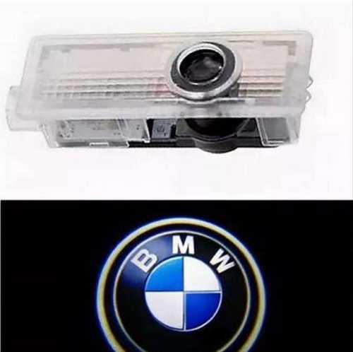 Подсветка в двери BMW
