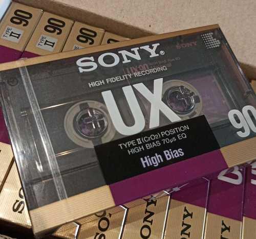 Аудиокассета sony UX 90