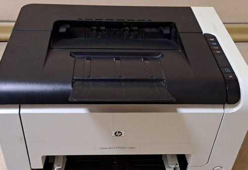 Цветной лазерный принтер HP LaserJet CP1025 color