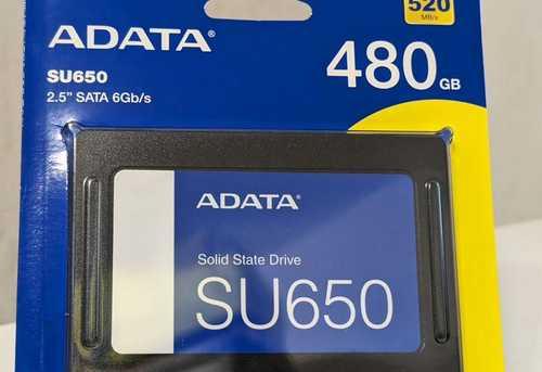 SSD Adata SU650 480GB новый