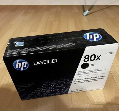 Картридж лазерный HP 80X (CF280X) черный, с чипом