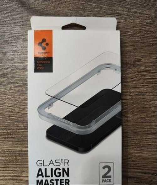 Защитное стекло Spigen для iPhone 13 pro max(ориг)