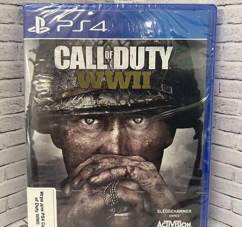 Игра для PS4 Call of Duty wwii