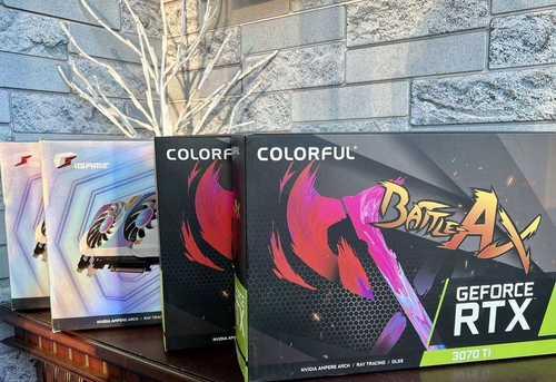 Видеокарта Rtx 3070 ti 8GB Colorful/iGame/Пломба