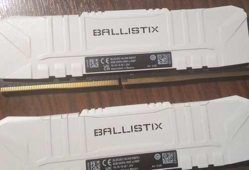 Оперативная память Crucial Ballistix 2x8gb 3600