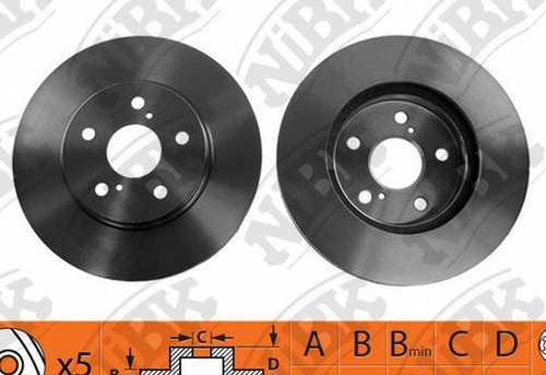Диск тормозной toyota camry/RAV 4 -06 передн. 2