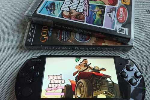 PSP 3008 WiFi Прошита 100Игр+GTA.Tekken6.Minecraft