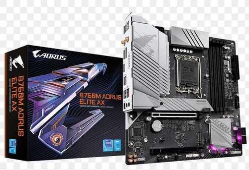 Маткринская плата Gigabyte B760M aorus elite AX