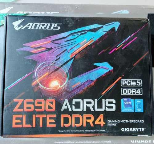 Материнская плата gigabyte Z690 aorus elite DDR4