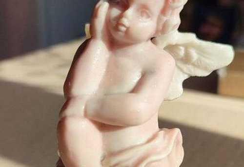 Статуэтка ангел, ангелочек. Мраморная крошка