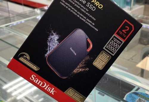 Внешний жесткий диск SSD Sandisk Extreme Pro 2Tb