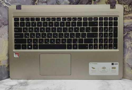 Клавиатура Asus R540B снятая Бежевая