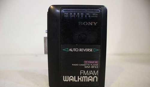 Sony Walkman WM-BF43 Кассетный плеер Japan