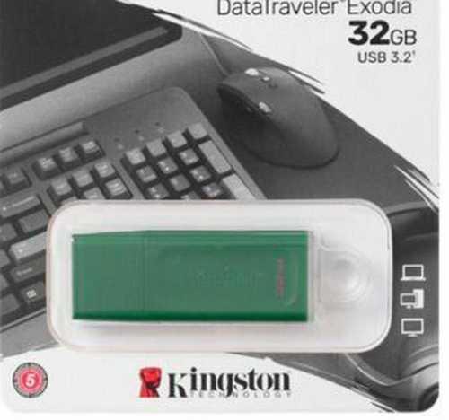 USB 3.2 Kingston (новый) Флешка 32гб накопитель