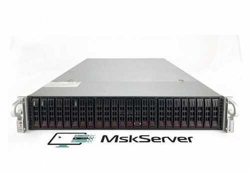 Сервер Supermicro 2028R-E1CR24N 2x E5-2696v4 32Gb