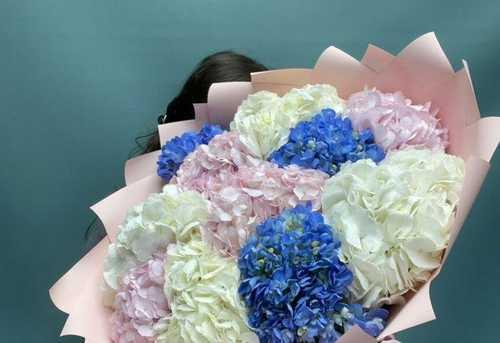 Гортензия букет невесты цветы букеты