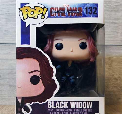 Фигурка Funko Pop Черная Вдова - Black Widow №132