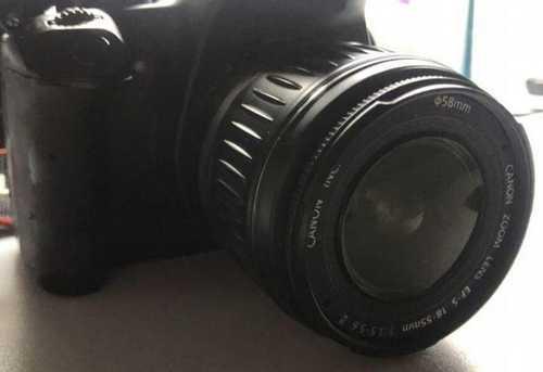 Зеркальный фотоаппарат Canon 1000d