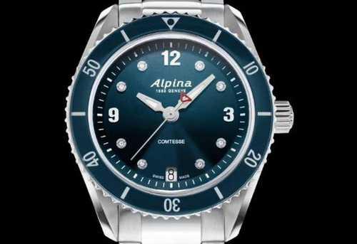 Новые часы Alpina Comtesse Sport с бриллиантами