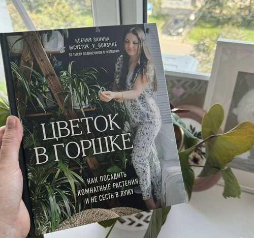 Книга Цветок в горшке Ксении Заниной