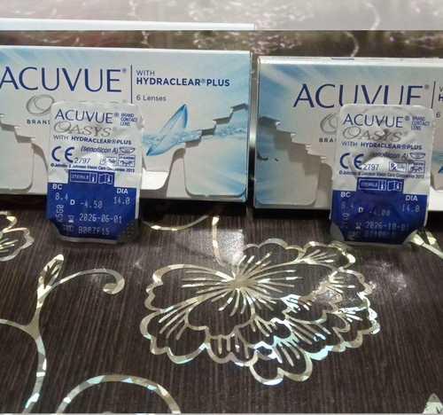 Линзы контактные acuvue oasys