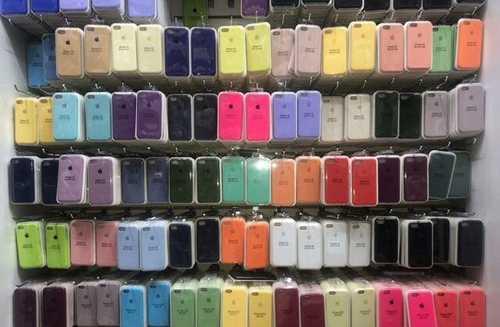 Чехлы на iPhone 7 силикон кейсы разные