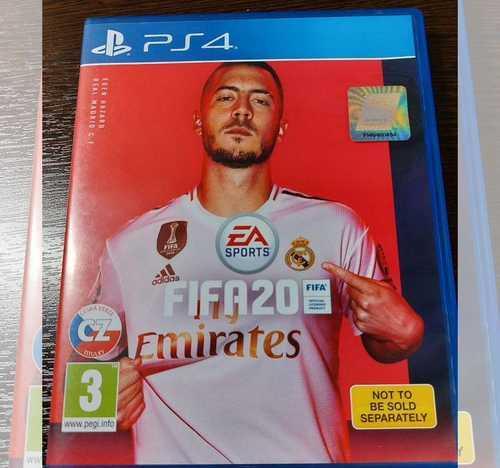 Игра Fifa 20 на PS4