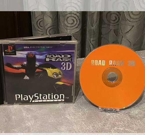 Road Rash 3D PS1 Английская версия