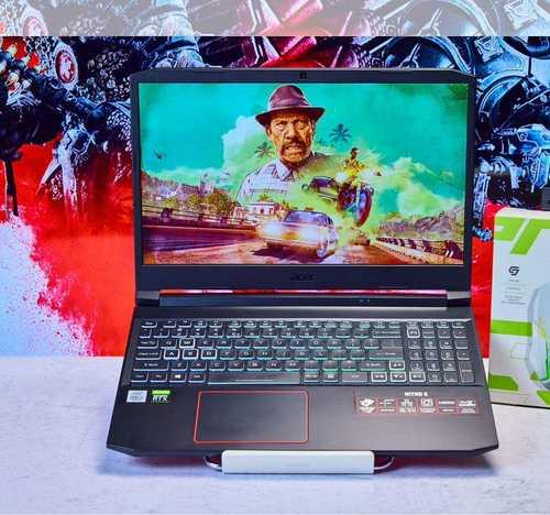 Топовый Acer для игр - Core i5 - RTX 2060 - SSD