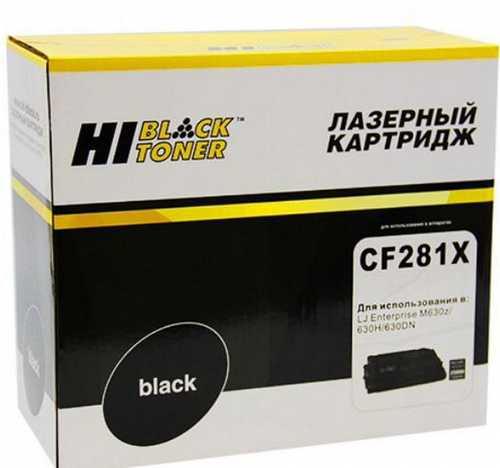 Картридж Hi-Black CF281X для HP