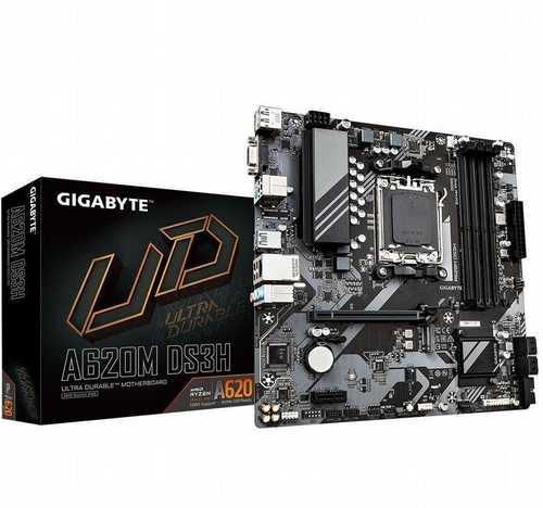 Материнская плата gigabyte A620M DS3H (AM5 DDR5x2